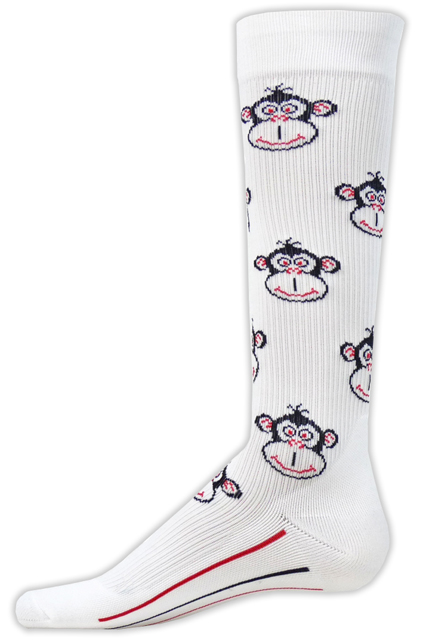 E76530 Red Lion Monkey Compression Socks - Closeout