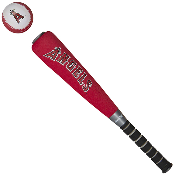 Franklin Sports MLB Angels Jumbo Foam Bat & Ball - Fan Gear