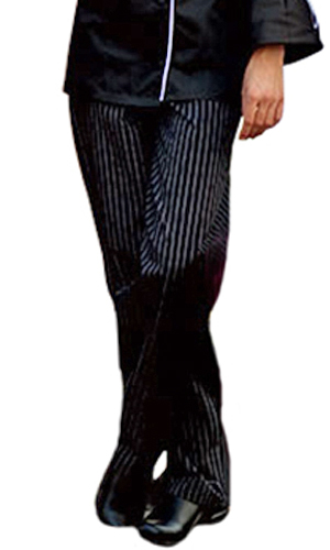 Uncommon Threads Pinstripe Yarn-Dyed Chef Pant - Cheerleading Equipment ...