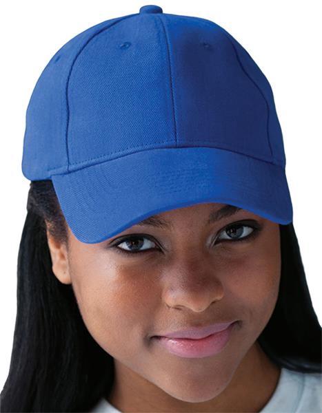 Anvil Solid Brushed Twill 6-Panel Caps - Soccer Equipment and Gear