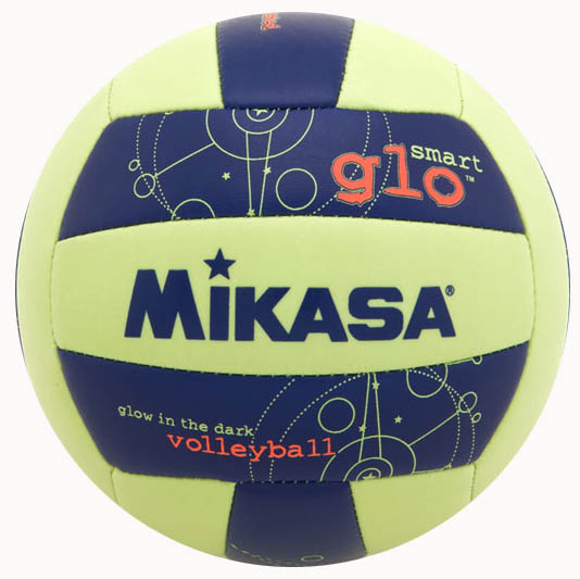 Mikasa MINI Glow in the Dark Volleyballs - Volleyball Equipment and Gear