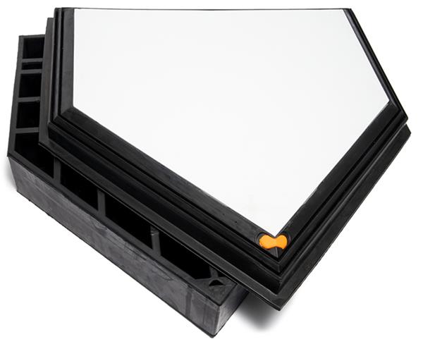 Rogers Breakaway Base One Time Home Plate - Baseball Equipment & Gear