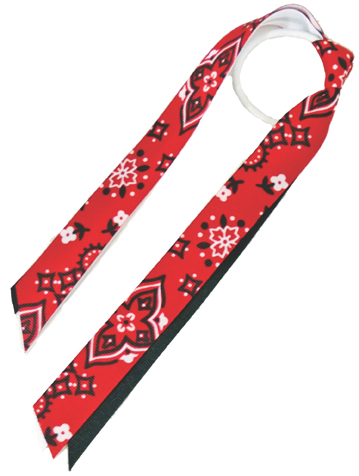Red Lion Red Bandana Ribbon Ponytail Streamers CO - Closeout Sale ...