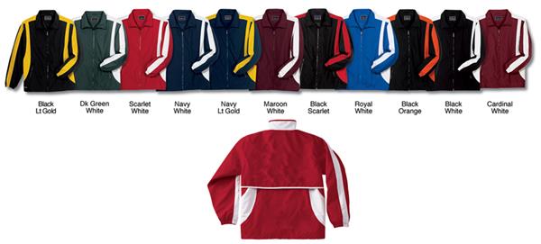 Holloway Patriot Back Vent Front Zip Jacket - Soccer Equipment and Gear