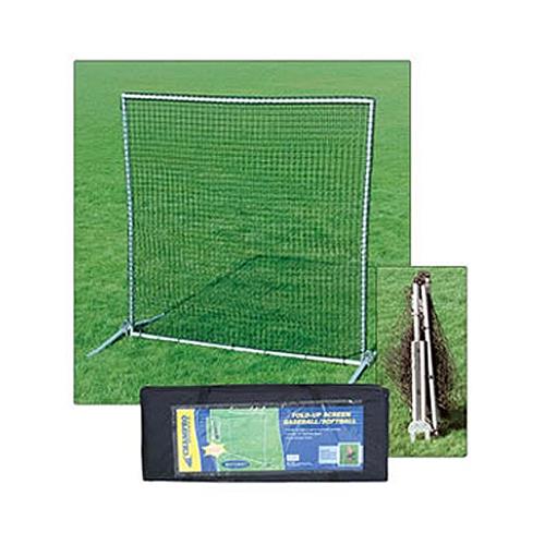 Fold Up Infield Baseball Screens/Portable Backstop - Baseball Equipment ...