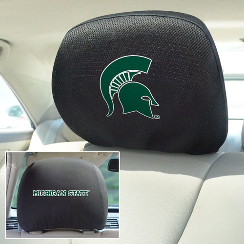 Fan Mats Michigan State University Head Rest Cover - Fan Gear