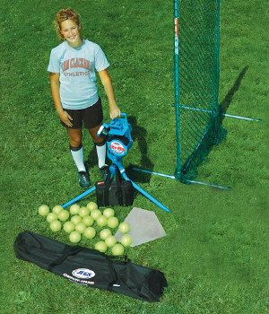 E82205 JUGS Lite-Flite Pitching Machine Softball Package