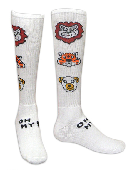 Red Lion Lions, Tigers, Bears-Oh My Athletic Socks - Soccer Equipment ...