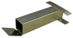 Baseball/Softball Base Anchor 1 1/2" Sq. Base 6" L - Baseball Equipment ...