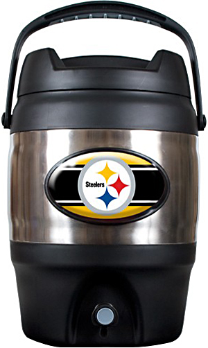 E83248 NFL Pittsburgh Steelers Jumbo 3 gal Tailgate Jug