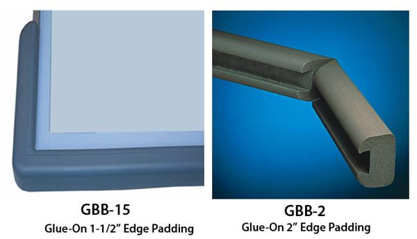 Glue-On Edge Pad 1-1/2"/2" Basketball Backboards - Basketball Equipment ...