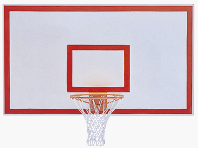 Fiberglass Rectangular Basketball Backboard - Basketball Equipment and Gear
