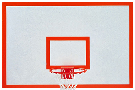 42" or 48" Wood Rectangular Basketball Backboard - Basketball Equipment ...