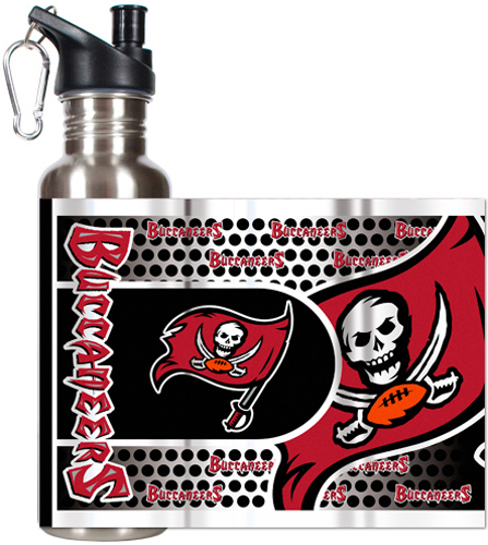 NFL Tampa Bay Buccaneers Stainless Water Bottle - Fan Gear