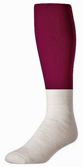 TCK Football Collegiate 2-Color Tube Socks - Football Equipment and Gear