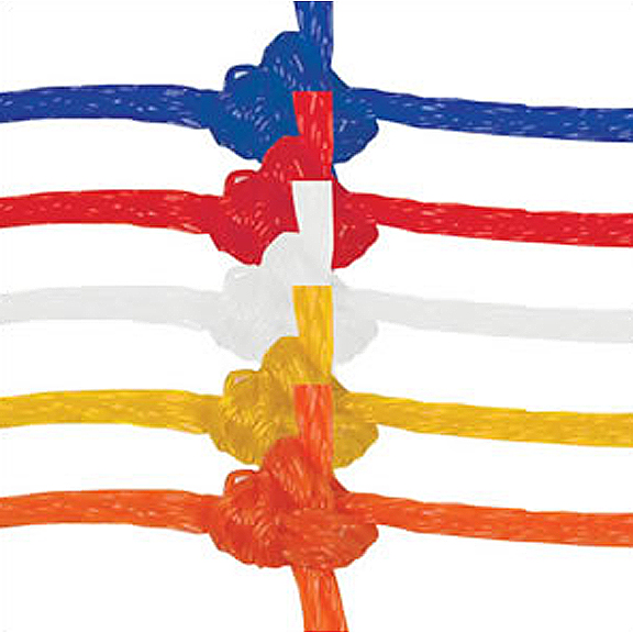 Champro Braided Soccer Goal Net-24'x8'x4'x10' - Soccer Equipment and Gear