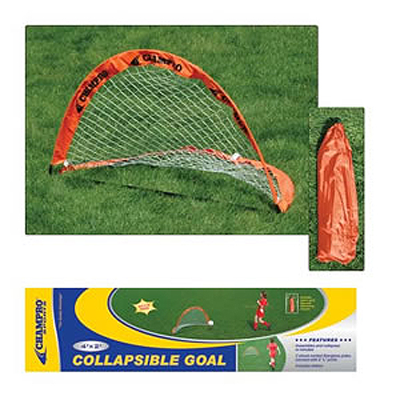 Champro Portable Fold-Up Soccer Goals - Soccer Equipment and Gear