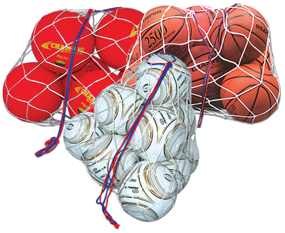 Champro Braided Nylon All Sport Ball Bag - Soccer Equipment and Gear