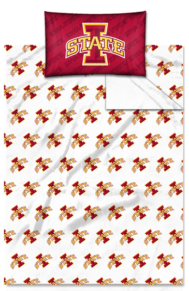 E87027 Northwest NCAA Iowa State Cyclones Twin Sheet Sets