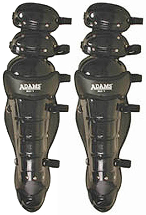 Adams BLG-1 Baseball Catcher's Leg Guards - Baseball Equipment & Gear