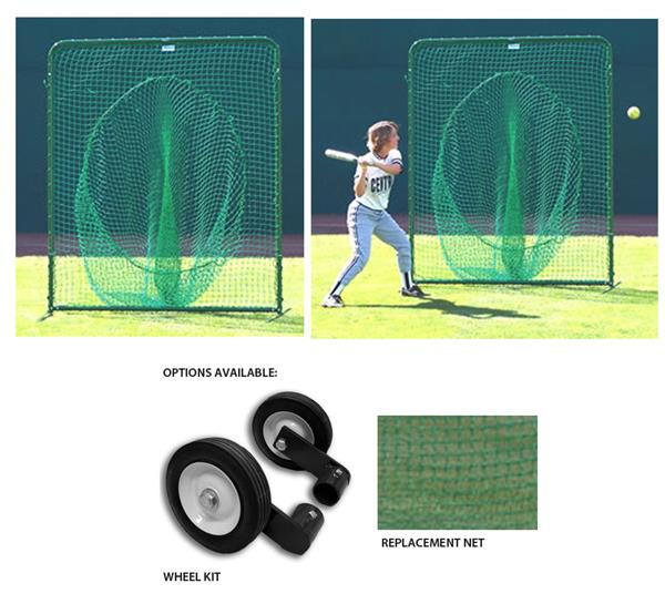 Portable Soft Toss Screen Softball - Baseball Equipment & Gear