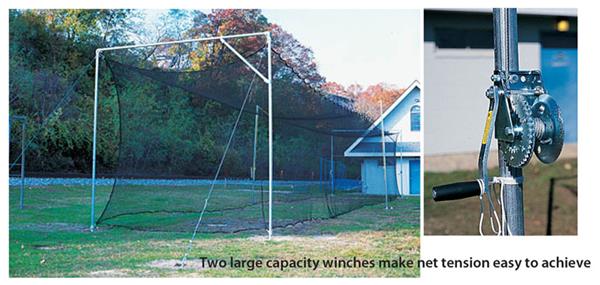 Baseball/Softball Batting Cage Tunnel Frames - Baseball Equipment & Gear