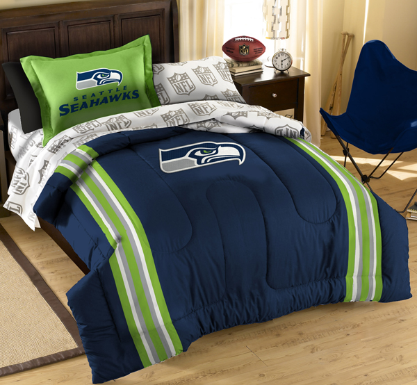 Northwest NFL Seattle Seahawks Twin Bed in Bag Set - Fan Gear