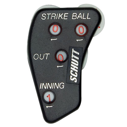 Schutt 4-Function Baseball Umpire Indicators - Baseball Equipment & Gear