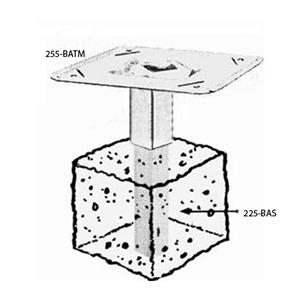 Adams 255-BATM & 225-BAS Baseball Base Anchors-Set - Baseball Equipment ...