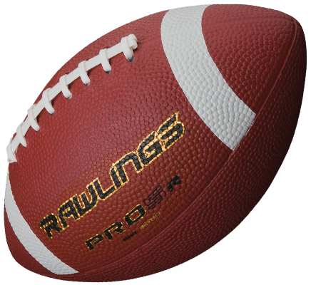 Rawlings PRO5R Molded Rubber Footballs-NFHS - Football Equipment and Gear