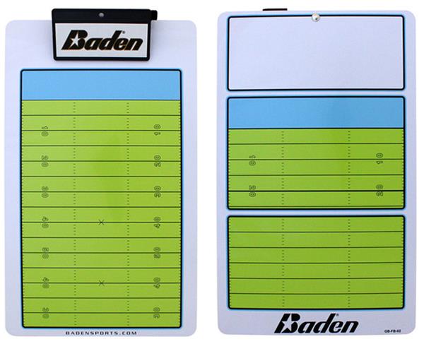 Coaches Dry-Erase Game Board Football - Football Equipment and Gear