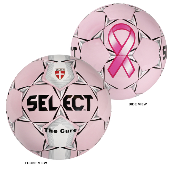 Select NFHS/NCAA The Cure Soccer Ball - Closeout Sale - Soccer ...