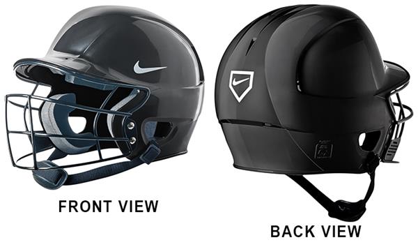 NIKE N1 Show Helmet W/Baseball Cage & Chin Strap - Baseball Equipment ...