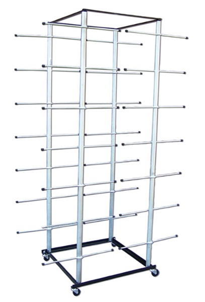 Helmet Rack - 56 Helmet Capacity - StackMaster - Baseball Equipment & Gear