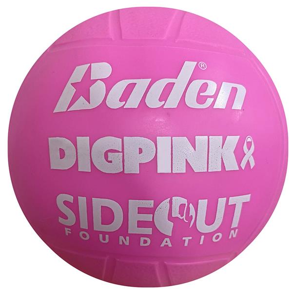 Baden Promotional DigPink Sideout Foundation Rubber Mini Volleyball ...