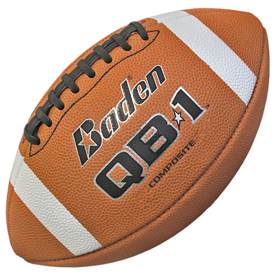 Baden QB1 Composite NFHS Game Footballs - Football Equipment and Gear