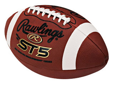 ST5 Soft Touch Leather Footballs-NFHS/NCAA - Football Equipment and Gear