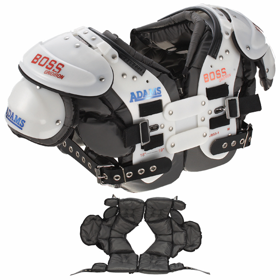 Adams "Boss Gridiron" JB53-1 Football Shoulder Pad - Football Equipment ...