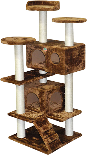 Go Pet Club Cat Tree Condo - Playground Equipment and Gear