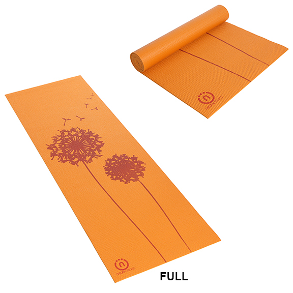 E93933 Natural Fitness Orange Eco-Smart Yoga Mat