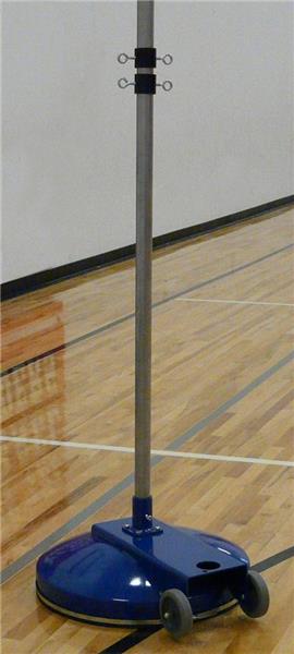 Bison Volleyball Indoor/Outdoor Portable Weighted Game Base With Pole ...