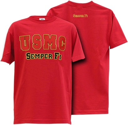 Rapid Dominance USMC Semper Fi Military Tee - Fan Gear