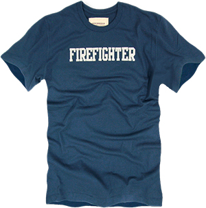 Rapid Dominance Basic Felt Firefighter Tee - Cheerleading Equipment and ...
