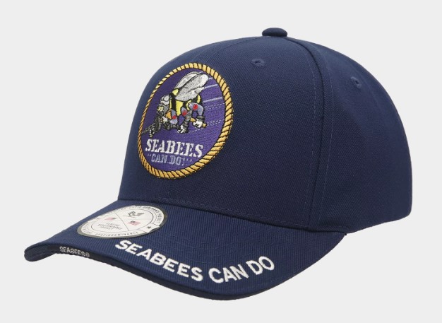 E95054 The Legend Navy Seabees Military Cap