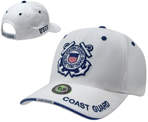 Rapid Dominance White Coast Guard Military Cap - Fan Gear