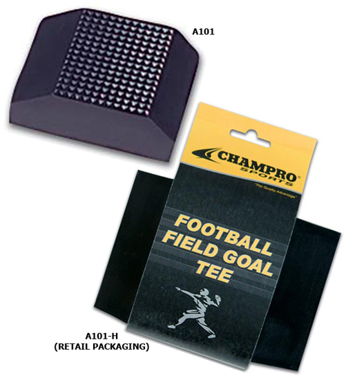 Heavy 2" Black Field Goal Football Tees A101 - Football Equipment and Gear
