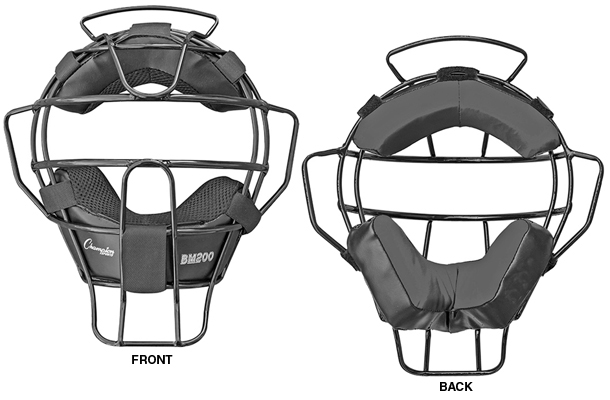 E96008 Champion Ultra Lightweight Drytek Umpire Face Mask