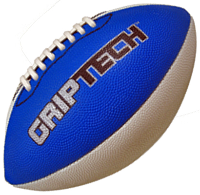 Red, White & Blue GripTech JR Football Rubber - Football Equipment and Gear