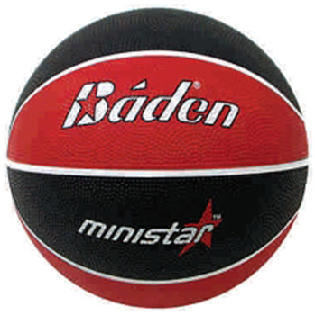 Baden Camp MiniStar #3 Rubber Basketball B51-06 - Basketball Equipment ...