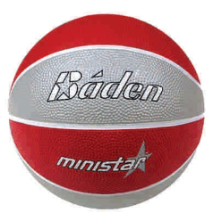 Baden Camp MiniStar #3 Rubber Basketball B51-08 - Basketball Equipment ...